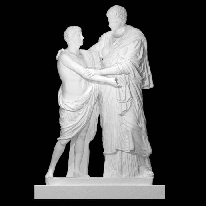 3D Printable Orestes and Electra by Scan The World