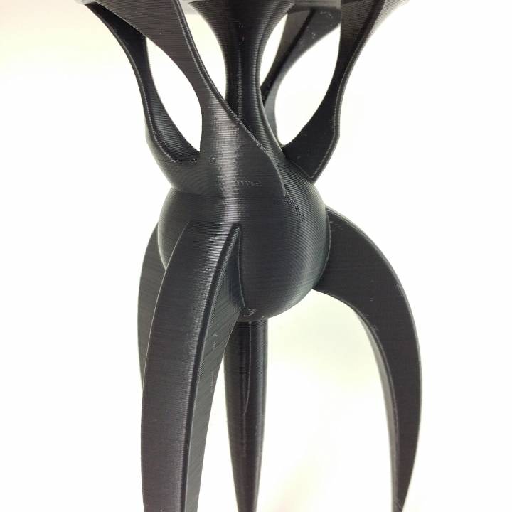 3D Printable M Sharp - Side Table by Michael Daniel Miller