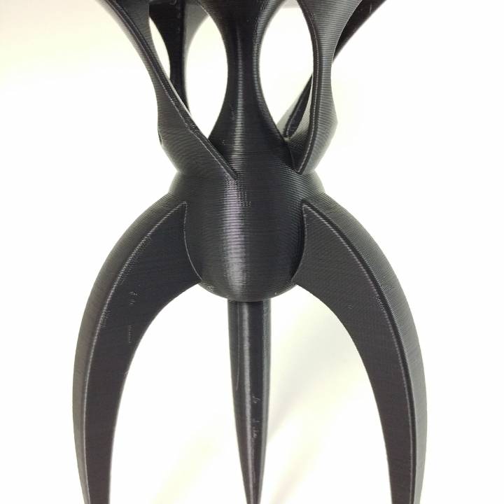 3D Printable M Sharp - Side Table by Michael Daniel Miller