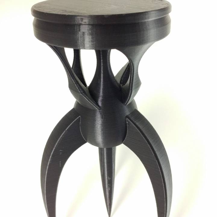 3D Printable M Sharp - Side Table by Michael Daniel Miller