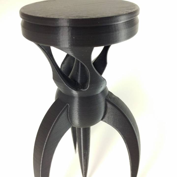 3D Printable M Sharp - Side Table by Michael Daniel Miller