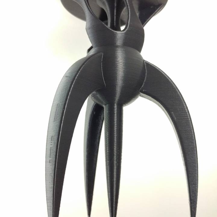 3D Printable M Sharp - Side Table by Michael Daniel Miller