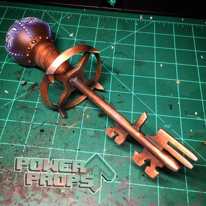 3D Printable Skyrim - Skeleton Key by Power Up Props