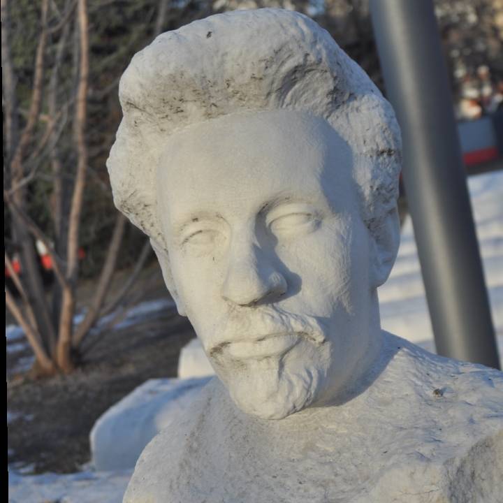 3D Printable Portrait of Sverdlov by Scan The World