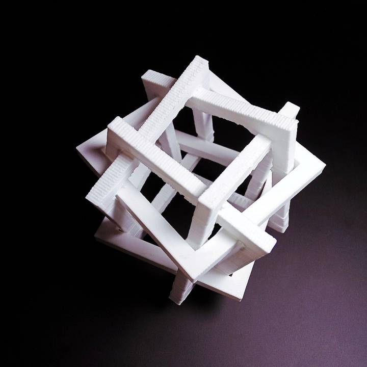 3D Printable Square Mix by Silviu Bleoca