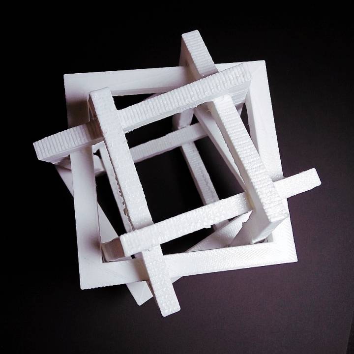 3D Printable Square Mix by Silviu Bleoca