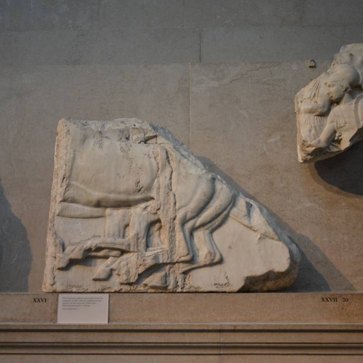 3D Printable Parthenon Frieze _ North XXVI, 69 by Scan The World