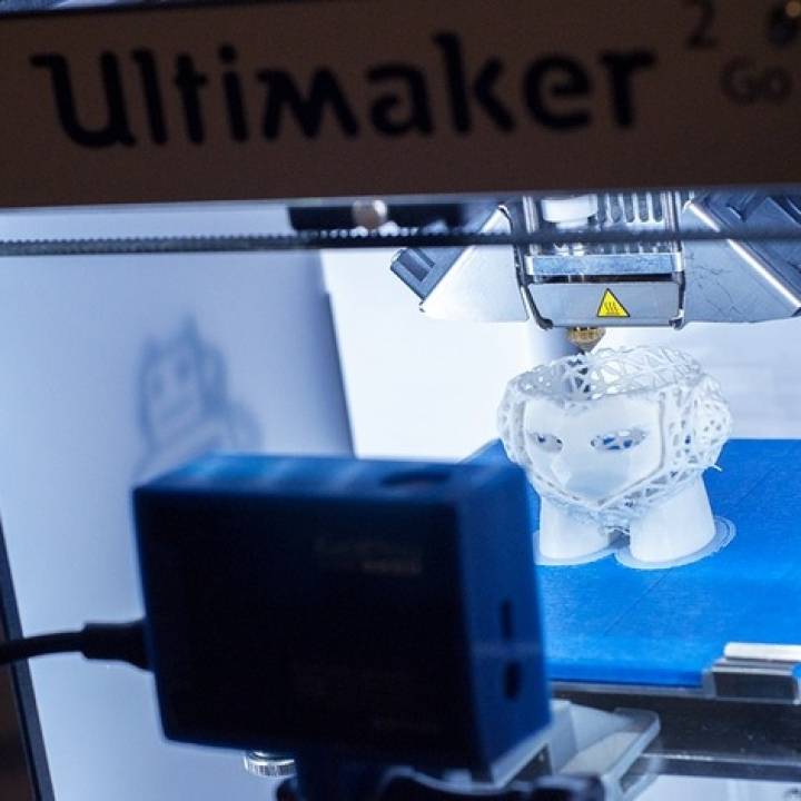 3D Printable Cool Marvin Voronoi by Giulia Principe