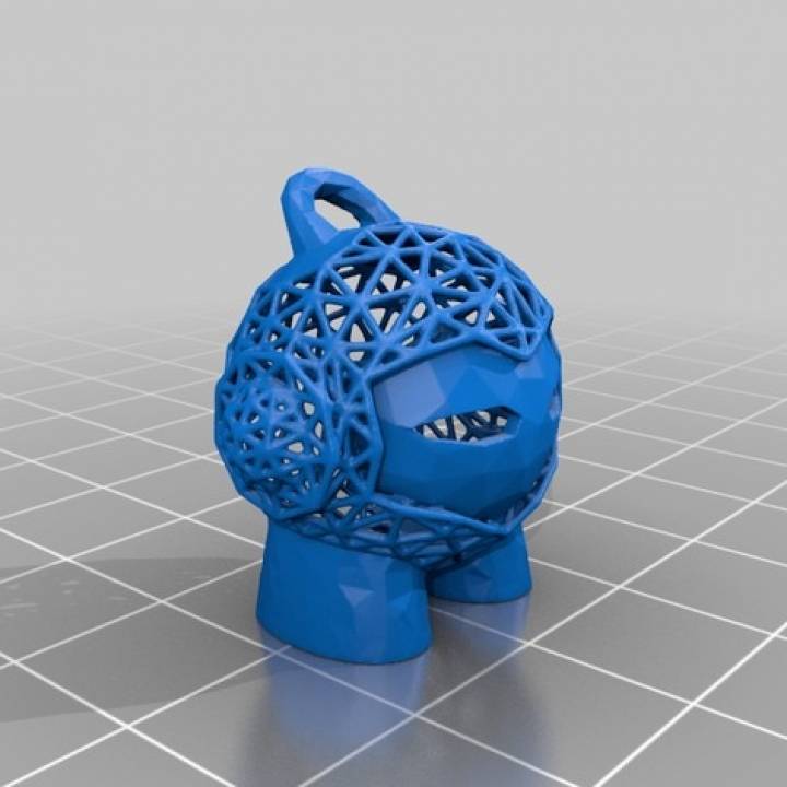 3D Printable Cool Marvin Voronoi by Giulia Principe