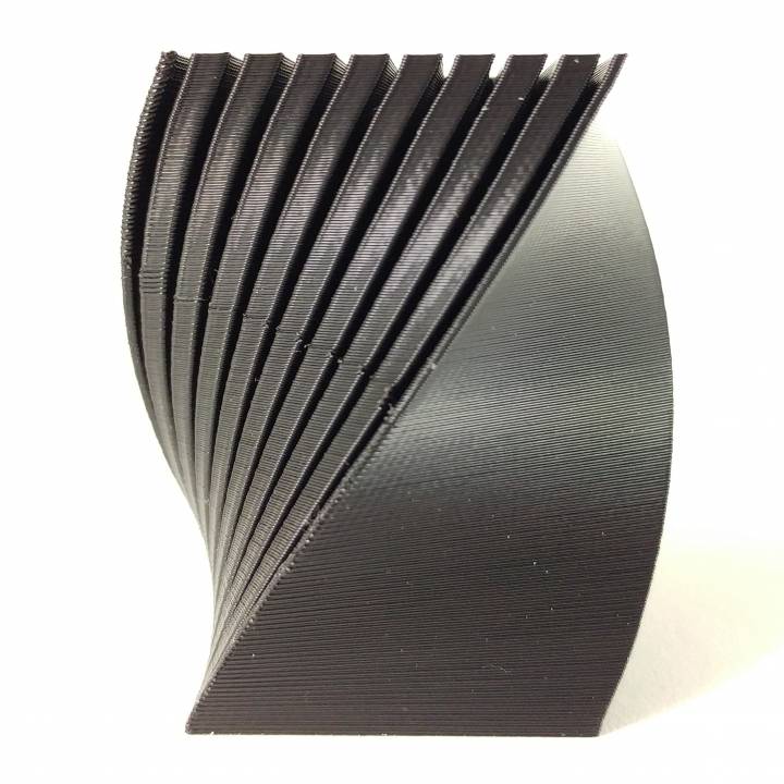 3D Printable Support Material Twist - Side Table by Michael Daniel Miller