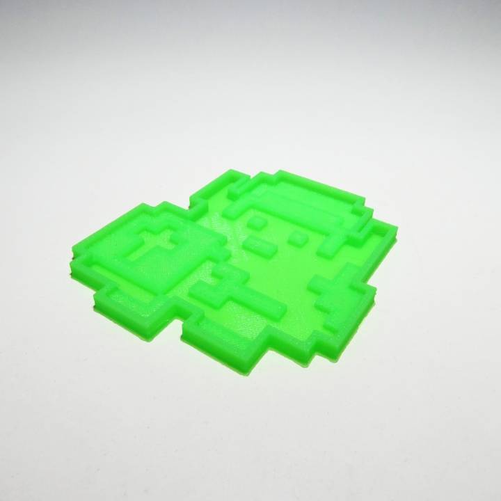 3D Printable 8-bit Link by Devin Gentner