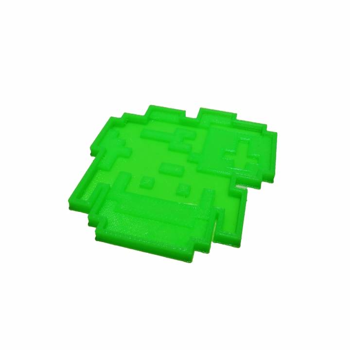3D Printable 8-bit Link by Devin Gentner