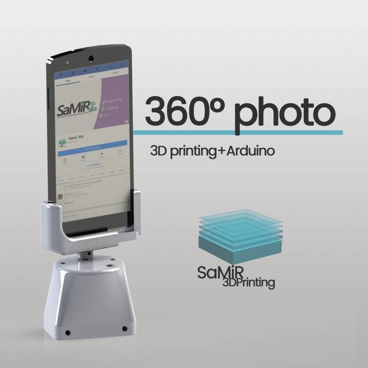3D Printable 360° photo by samir shaddad