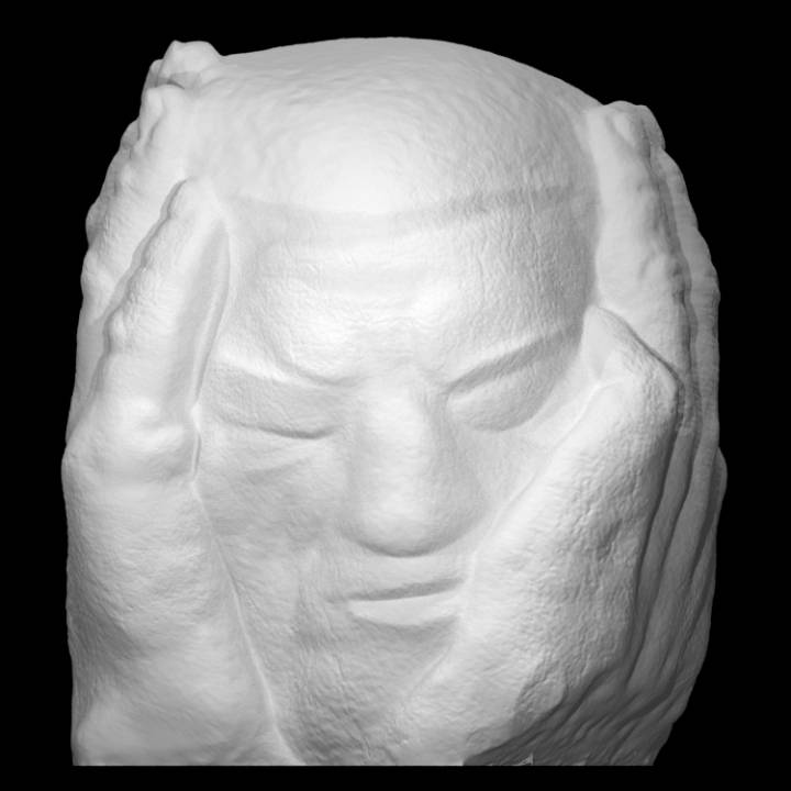3D Printable Thinker by Scan The World