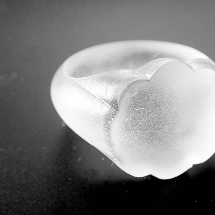 3D Printable Cloud Ring by jose alfredo