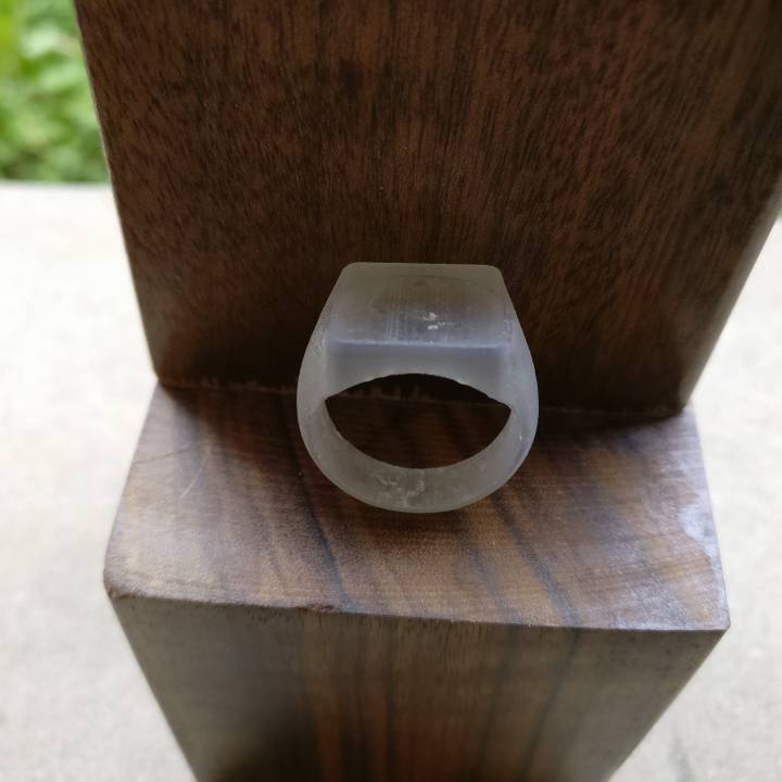 3D Printable Edgeless Square Ring by jose alfredo