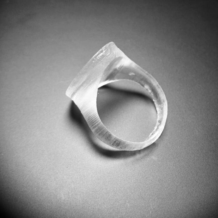3D Printable Perfect Circle v3 Ring by jose alfredo