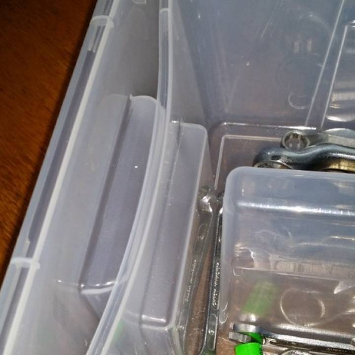 3D Printable IKEA Samla Insert Wedge by Kjell Kernen