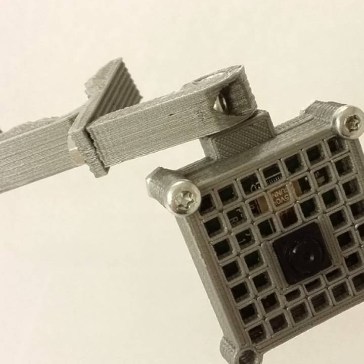3D Printable Mounting system for Raspberry Pi camera by Kjell Kernen