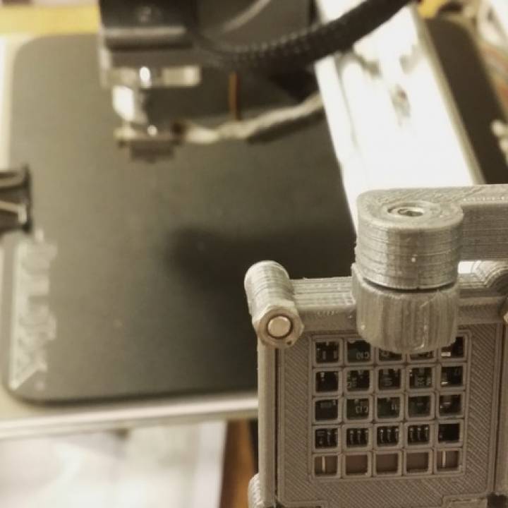 3D Printable Mounting system for Raspberry Pi camera by Kjell Kernen