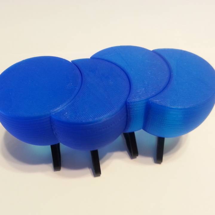 3D Printable milli_table by john n