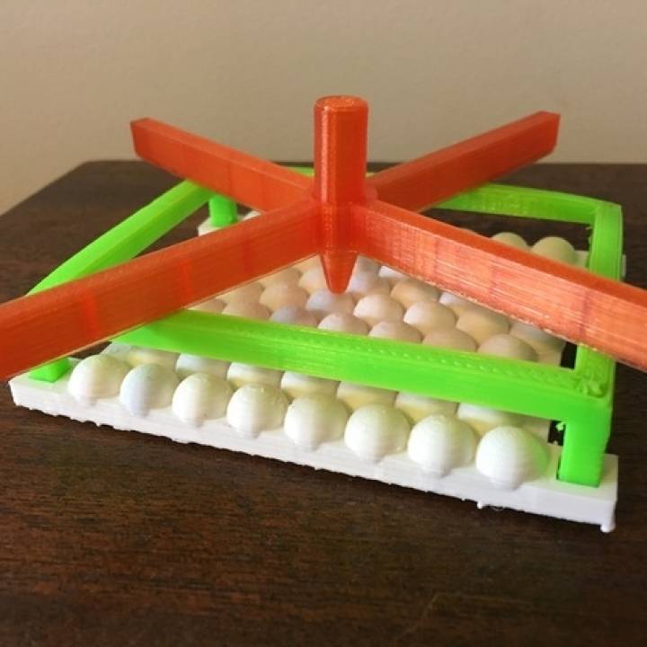 3D Printable Atomic Force Microscope Model by Brian Mernoff