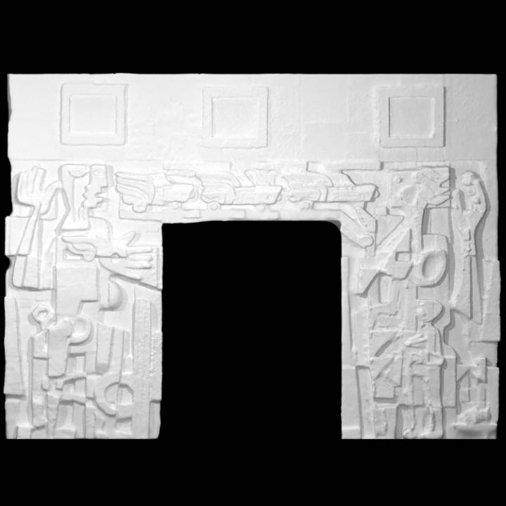 3D Printable Door frame - Hugo Brouwer by Caz Egelie