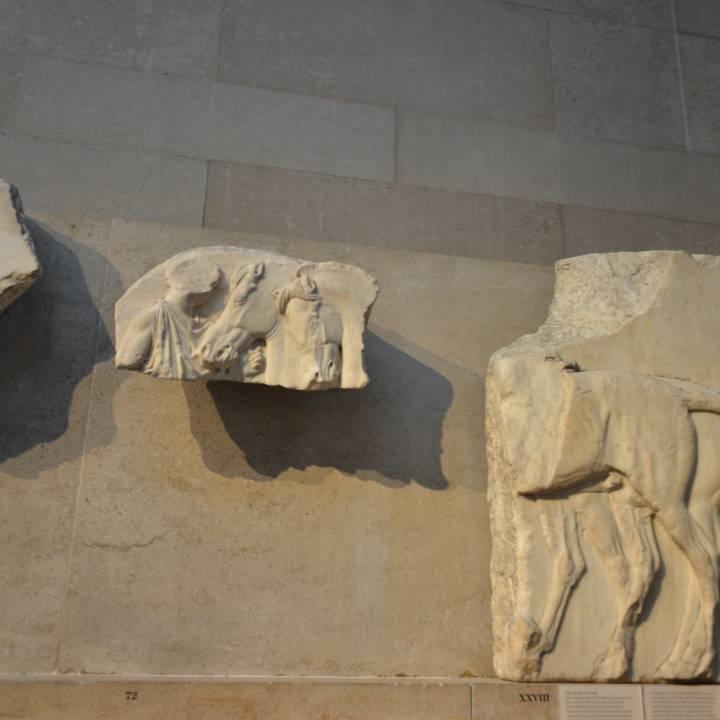 3D Printable Parthenon Frieze _ North XXVII, 72 by Scan The World