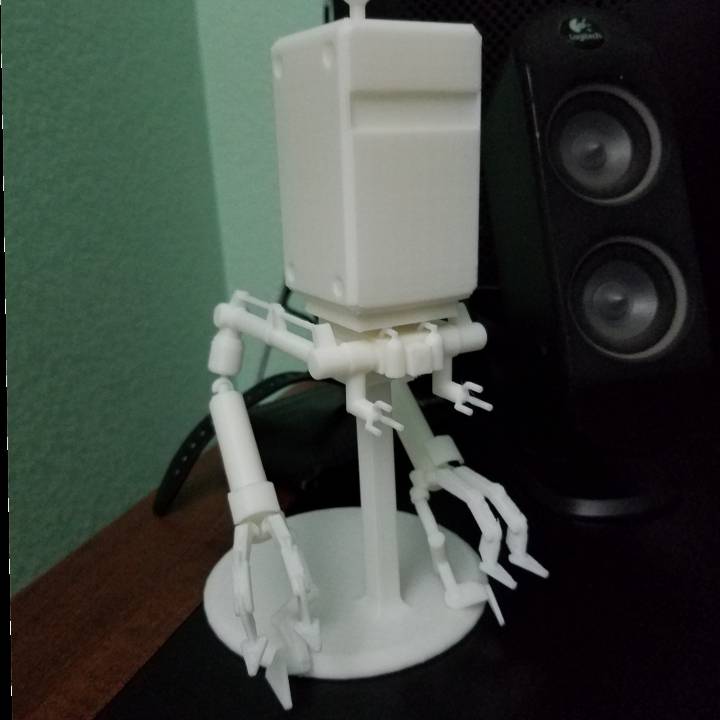 3D Printable Nier Automata Pod model by EngineeringAutomata