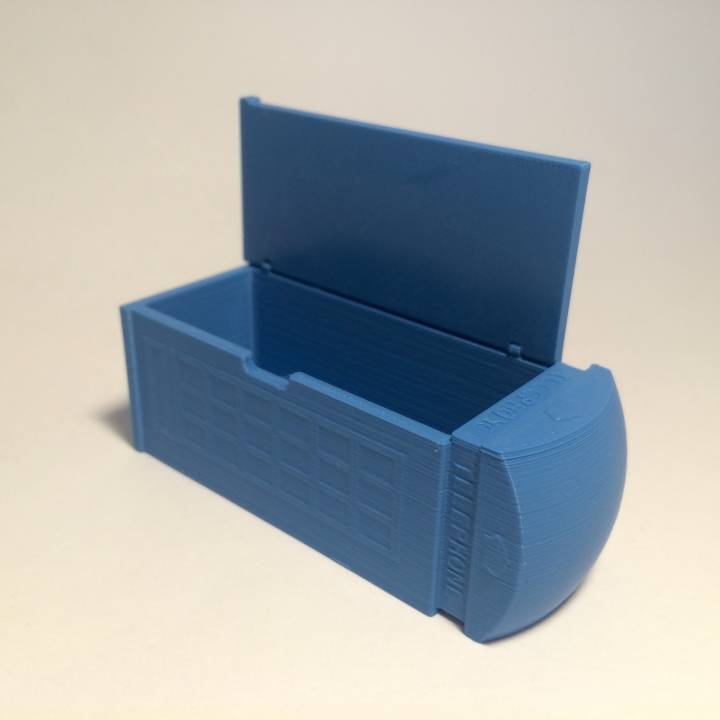 3D Printable Phone Box Toy Chest by brian paul goldie