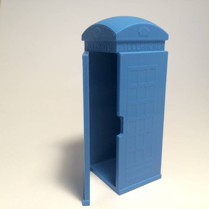 3D Printable Phone Box Toy Chest by brian paul goldie