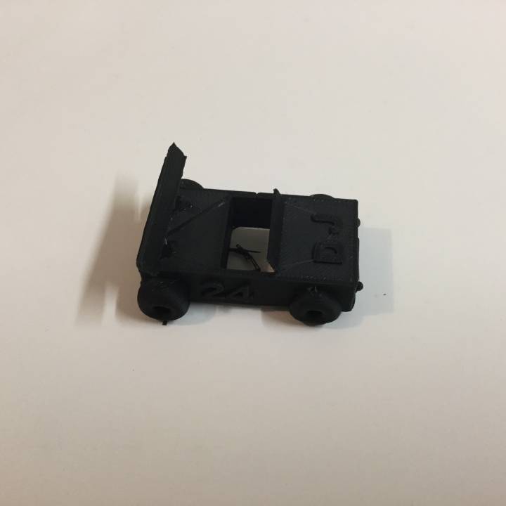 3D Printable Sports Racer by Josiah Laughlin