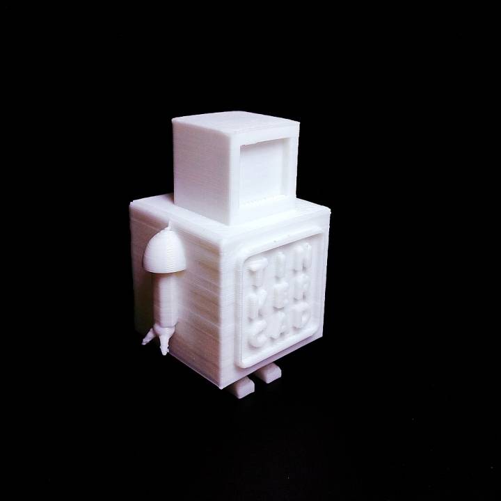3D Printable My TinkerCAD Robot by Bournemouth Maker Club