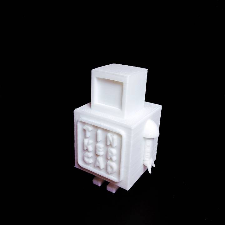 3D Printable My TinkerCAD Robot by Bournemouth Maker Club