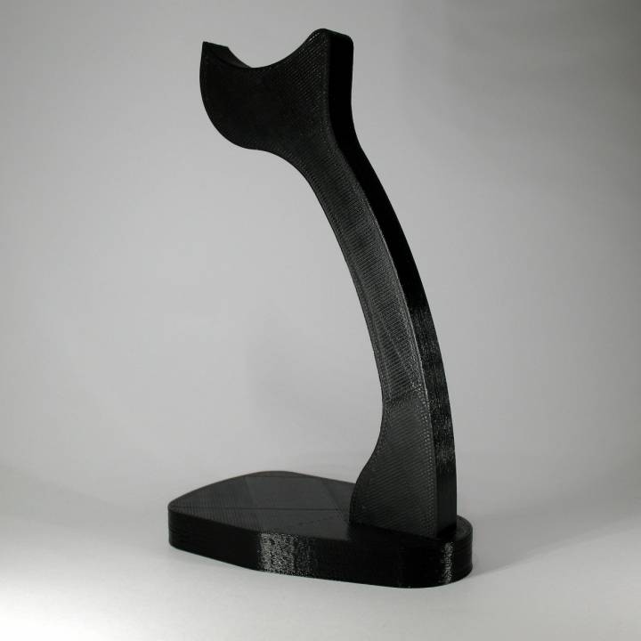 3D Printable Support for headphones by Marcos Daniel Gomez