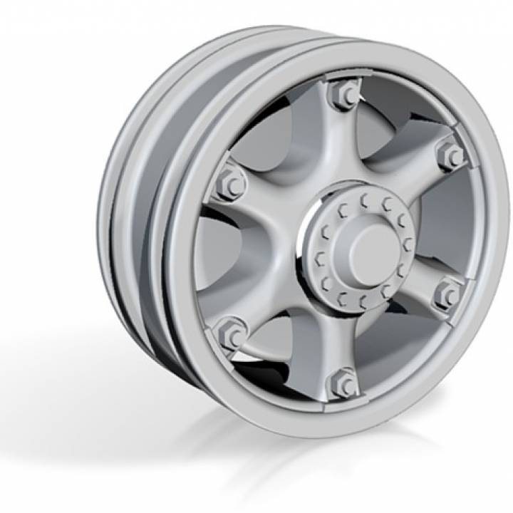 3D Printable Trilex truck rim by Dario Colaiacomo