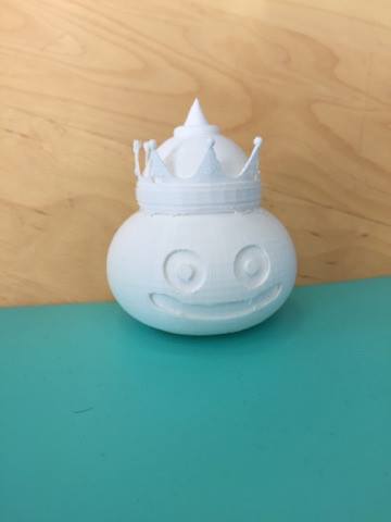 3D Printable King Slime by Derek