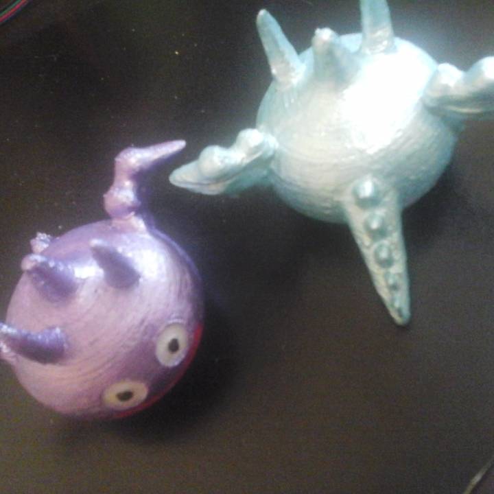 3D Printable Stackable Dragon Slime by Derek