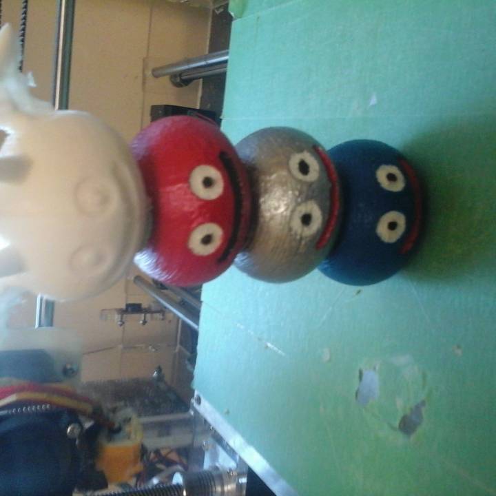 3D Printable Stackable Dragon Slime by Derek