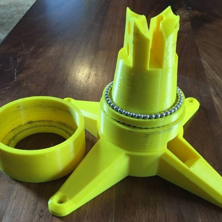 3D Printable Geared Lazy Susan, Robotic Arm Project by John Doe