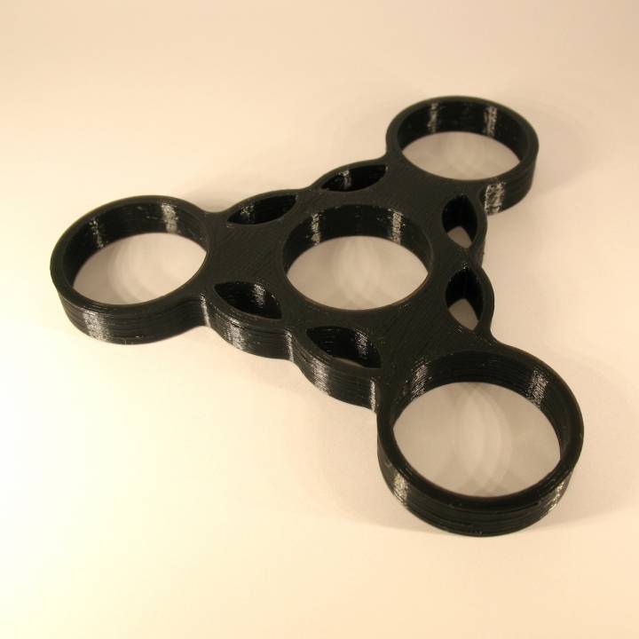 3D Printable Fidgit Spinner by William Stout