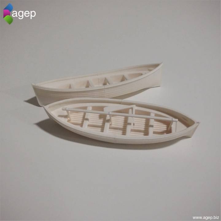 3D Printable Lifeboats of the RMS Titanic by Stian Ervik Wahlvåg