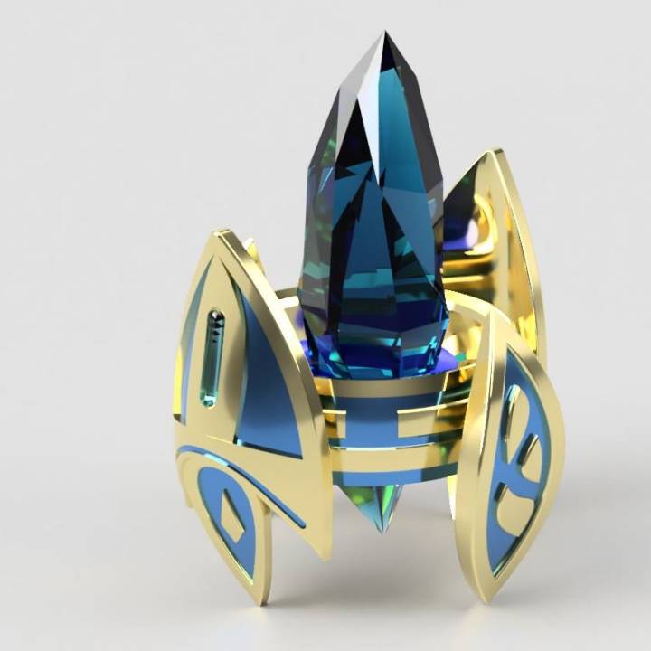 3D Printable Starcraft Protoss Pylon by Khoa KaboomTheMaker Nguyen