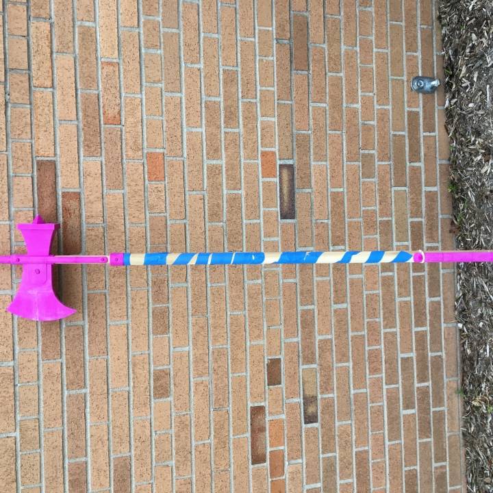 3D Printable For Honor Poleaxe by Travis Schall