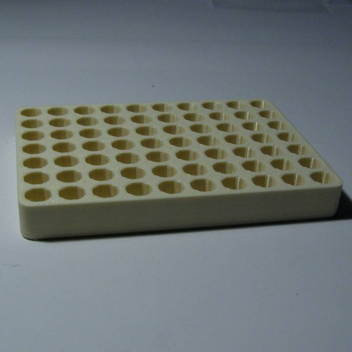 3D Printable Hex Bit Holder by Richard McDaniel