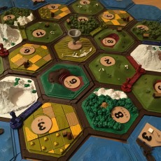 3D Printable Settler of catan collection (magnetic) by Moe Zarrella