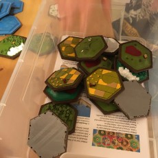 3D Printable Settler of catan collection (magnetic) by Moe Zarrella