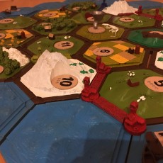 3D Printable Settler of catan collection (magnetic) by Moe Zarrella