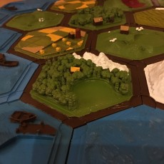 3D Printable Settler of catan collection (magnetic) by Moe Zarrella