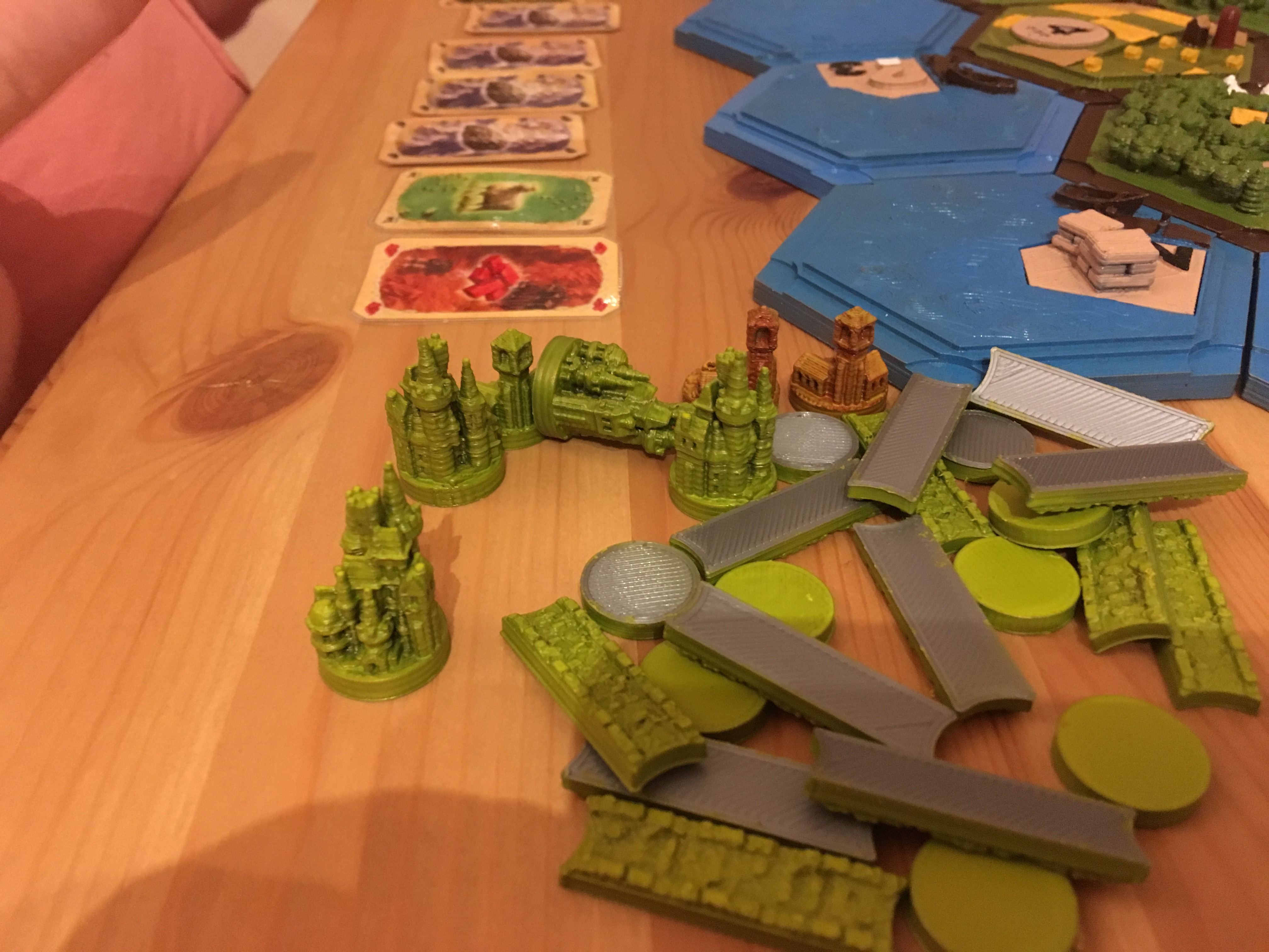 3D Printable Settler of catan collection (magnetic) by Moe Zarrella